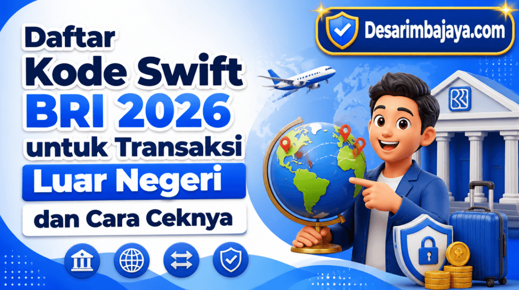 Daftar Kode Swift BRI 2026 untuk Transaksi Luar Negeri dan Cara Ceknya